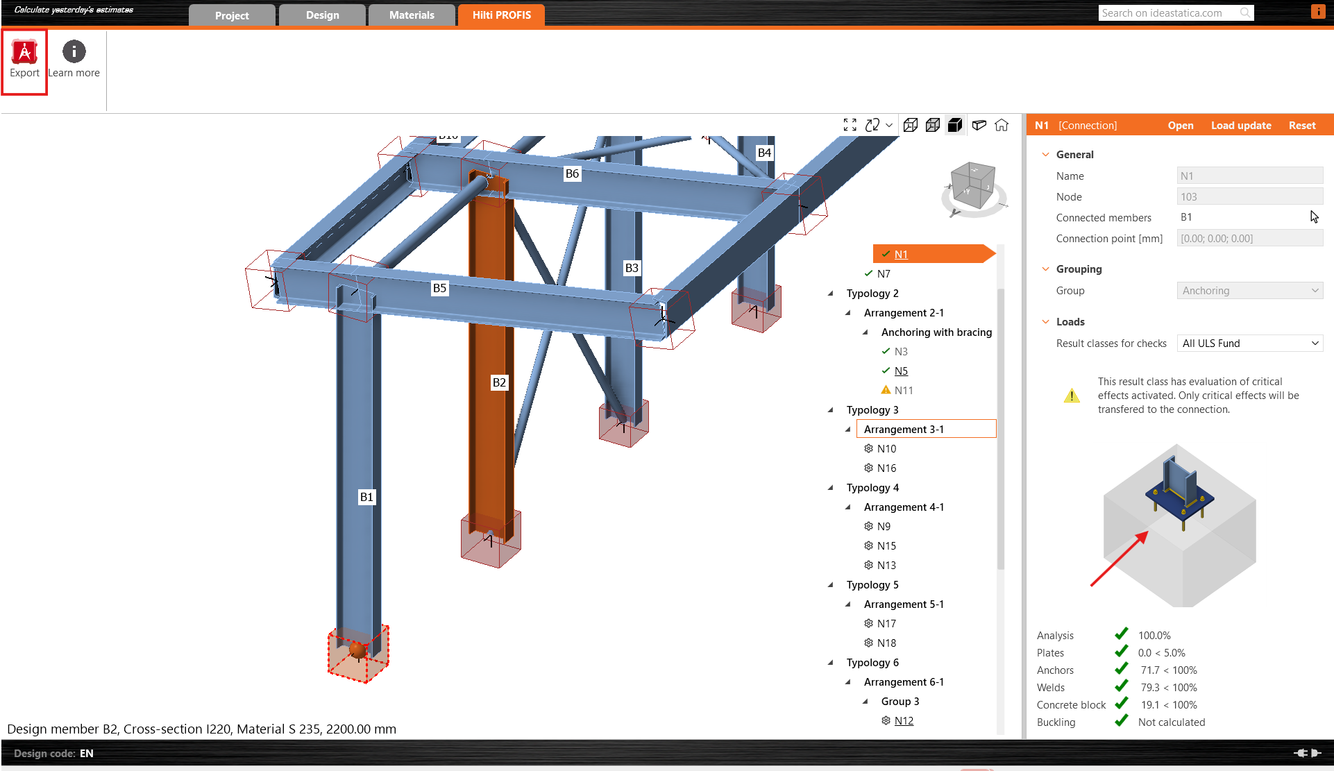 Checkbot – bulk BIM workflows | IDEA StatiCa